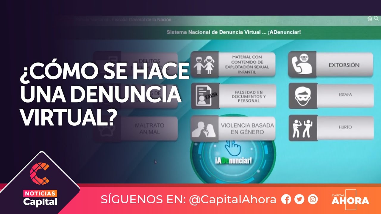 Cómo poner una denuncia online de forma sencilla - ValoresUniversales